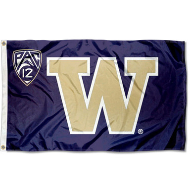 University of Washington Pac 12 Flag - State Street Products