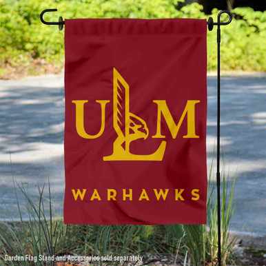 Louisiana Monroe Warhawks ULM Garden Flag - State Street Products