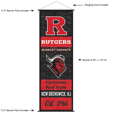 Rutgers University Decor and Banner - State Street Products