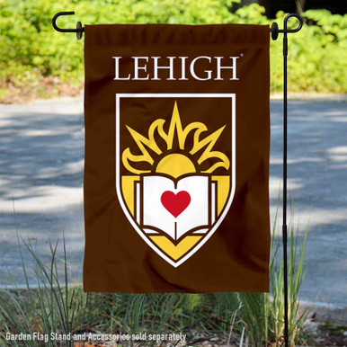 Lehigh Mountain Hawks Wordmark Logo Garden Flag - State Street Products