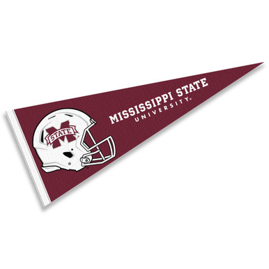 Mississippi State Bulldogs Helmet Pennant - State Street Products