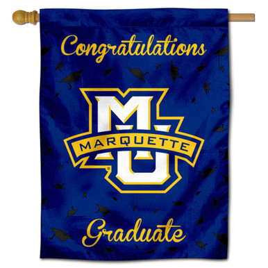 Marquette Golden Eagles Congratulations Graduate Flag - State Street ...