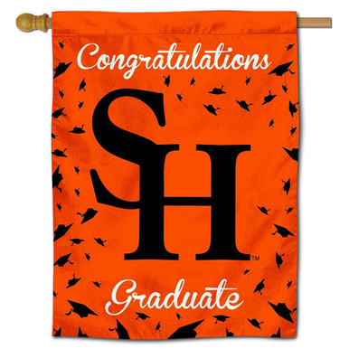 SHSU Bearkats Congratulations Graduate Flag - State Street Products