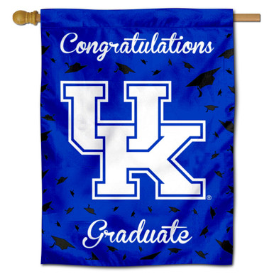 Kentucky Wildcats Congratulations Graduate Flag - State Street Products