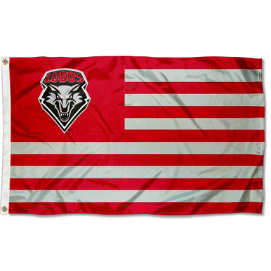University of New Mexico Stripes Flag - State Street Products