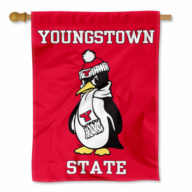 YSU Penguins Banner Flag - State Street Products
