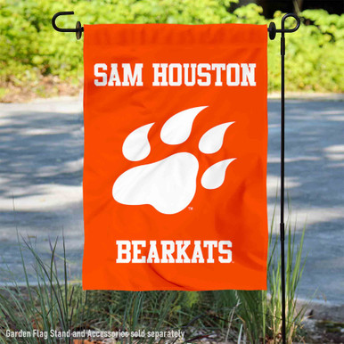 SHSU Bearkats New Paw Garden Flag - State Street Products