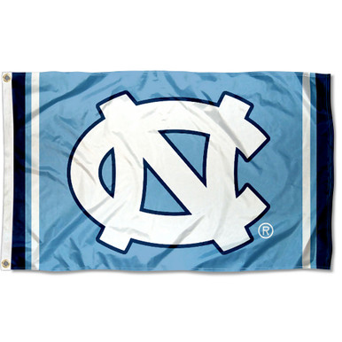 North Carolina Tar Heels Court Stripes Flag - State Street Products
