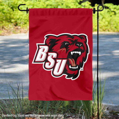 Bridgewater State Bears Logo Garden Flag - State Street Products