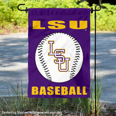 Louisiana State University Baseball Garden Flag - State Street Products
