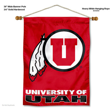 Utah Utes Wall Banner - State Street Products