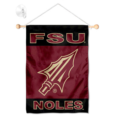 Florida State Seminoles Banner with Suction Cup - State Street Products
