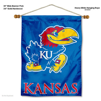 Kansas Jayhawks Wall Banner - State Street Products