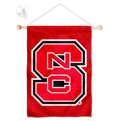 North Carolina State Wolfpack Banner with Suction Cup - State Street ...