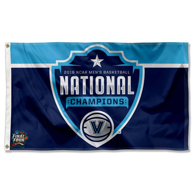 Villanova Wildcats 2018 Basketball National Champions Logo Flag - State ...