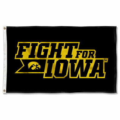 Iowa Hawkeyes Fight For Iowa Flag - State Street Products