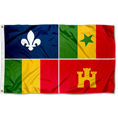 Louisiana Creoles Flag - State Street Products