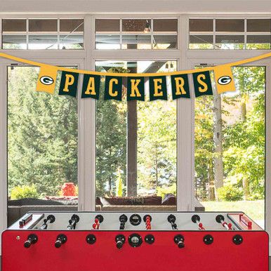 Green Bay Packers Banner String Pennant Flags - State Street Products