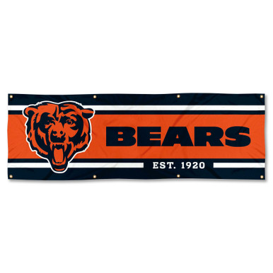 Chicago Bears 6 Foot Banner - State Street Products