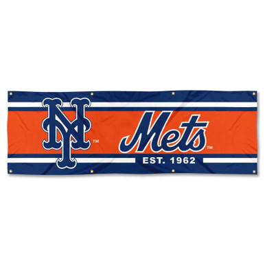 New York Mets 6 Foot Banner - State Street Products