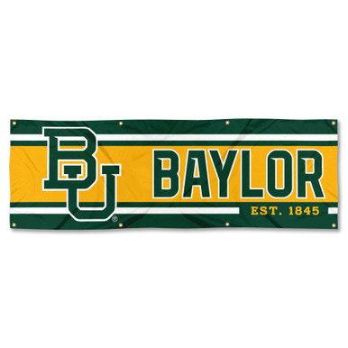 Baylor Bears 6 Foot Banner - State Street Products