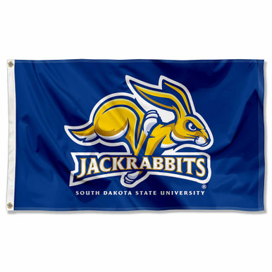 South Dakota State Jackrabbits Logo Flag - State Street Products