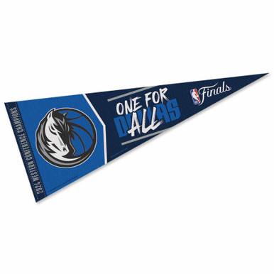 Dallas Mavericks 2024 Finals Bound Conference Champions Pennant - State ...
