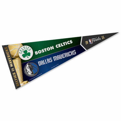 Boston Celtics Dallas Mavericks Dueling Finals Teams Pennant - State ...