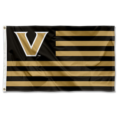 Vanderbilt Commodores American Stripes Nation Flag - State Street Products