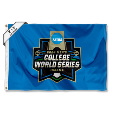 College Baseball Series CWS 2024 Small 2x3 Flag - State Street Products