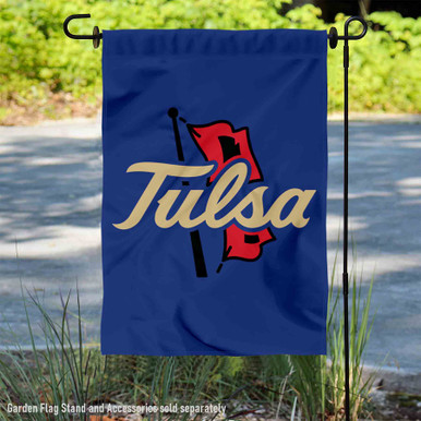 Tulsa Hurricanes New Gold Garden Flag - State Street Products