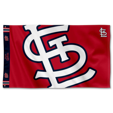 St. Louis Cardinals Printed Header 3x5 Flag - State Street Products