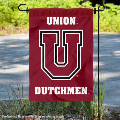 Union College Wordmark Logo Garden Flag - State Street Products