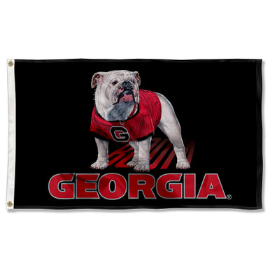 Georgia Bulldogs Boom Mascot Flag - State Street Products