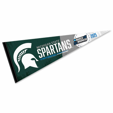 Michigan State University 2025 March Basketball Madness Pennant - State ...