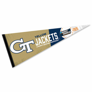 Georgia Tech 2025 Women's March Basketball Madness Pennant - State ...
