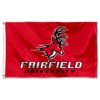 Fairfield Stags Wordmark Flag - State Street Products