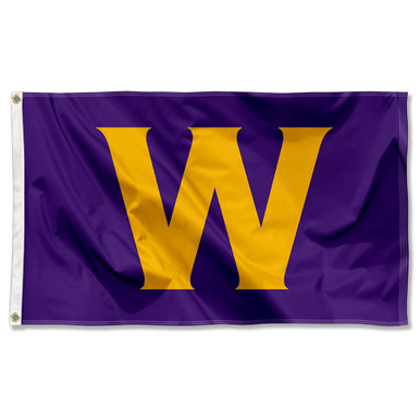 Williams College Ephs W Logo Flag - State Street Products