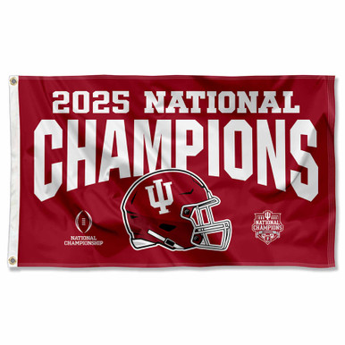 Indiana Hoosiers 2025 National Champions Flag - State Street Products