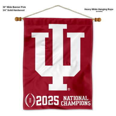 Indiana Hoosiers 2025 National Champions Wall Banner - State Street ...