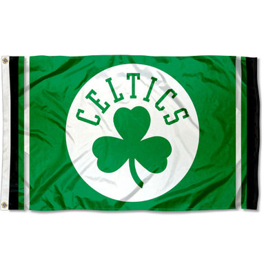 Boston Celtics Shamrock Logo Flag - State Street Products