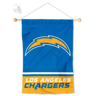 Los Angeles Chargers Wordmark Window and Wall Banner - State Street ...