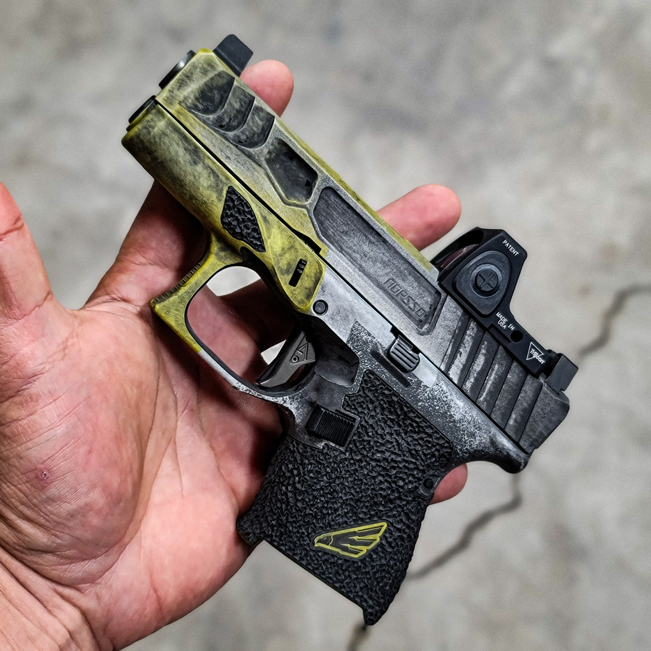 CUSTOM GLOCK G43X CAMO ATOM BUILD