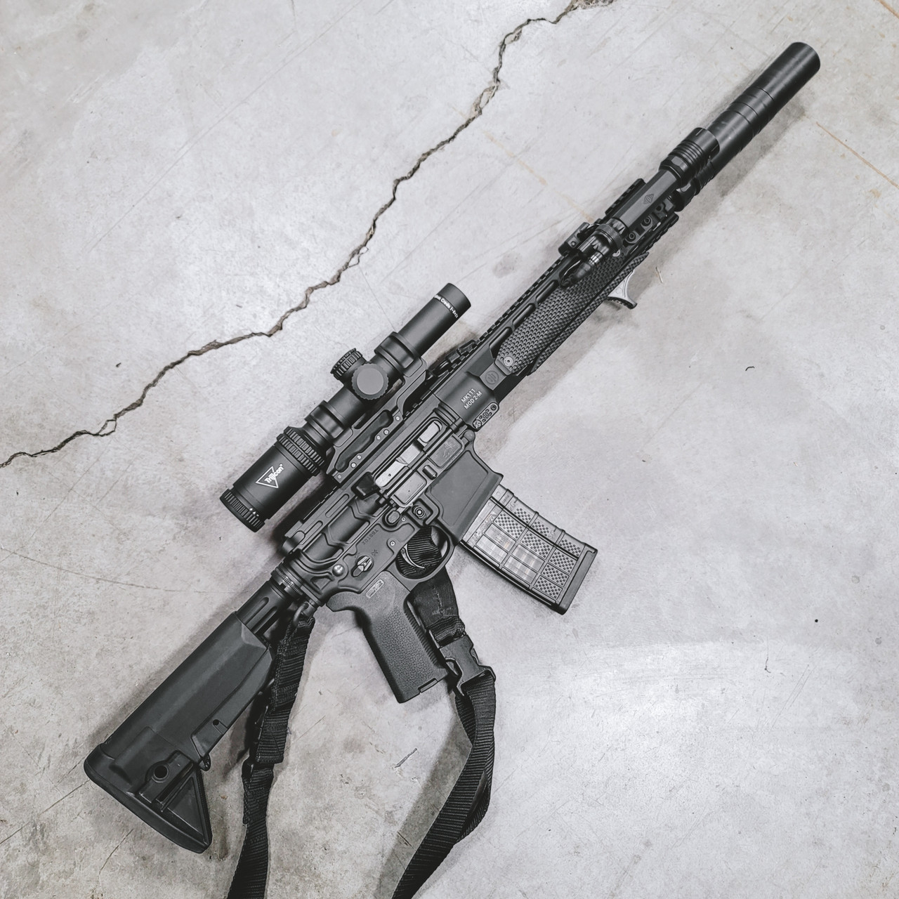 GLOCK G43X BLACKED OUT ATOM BUILD