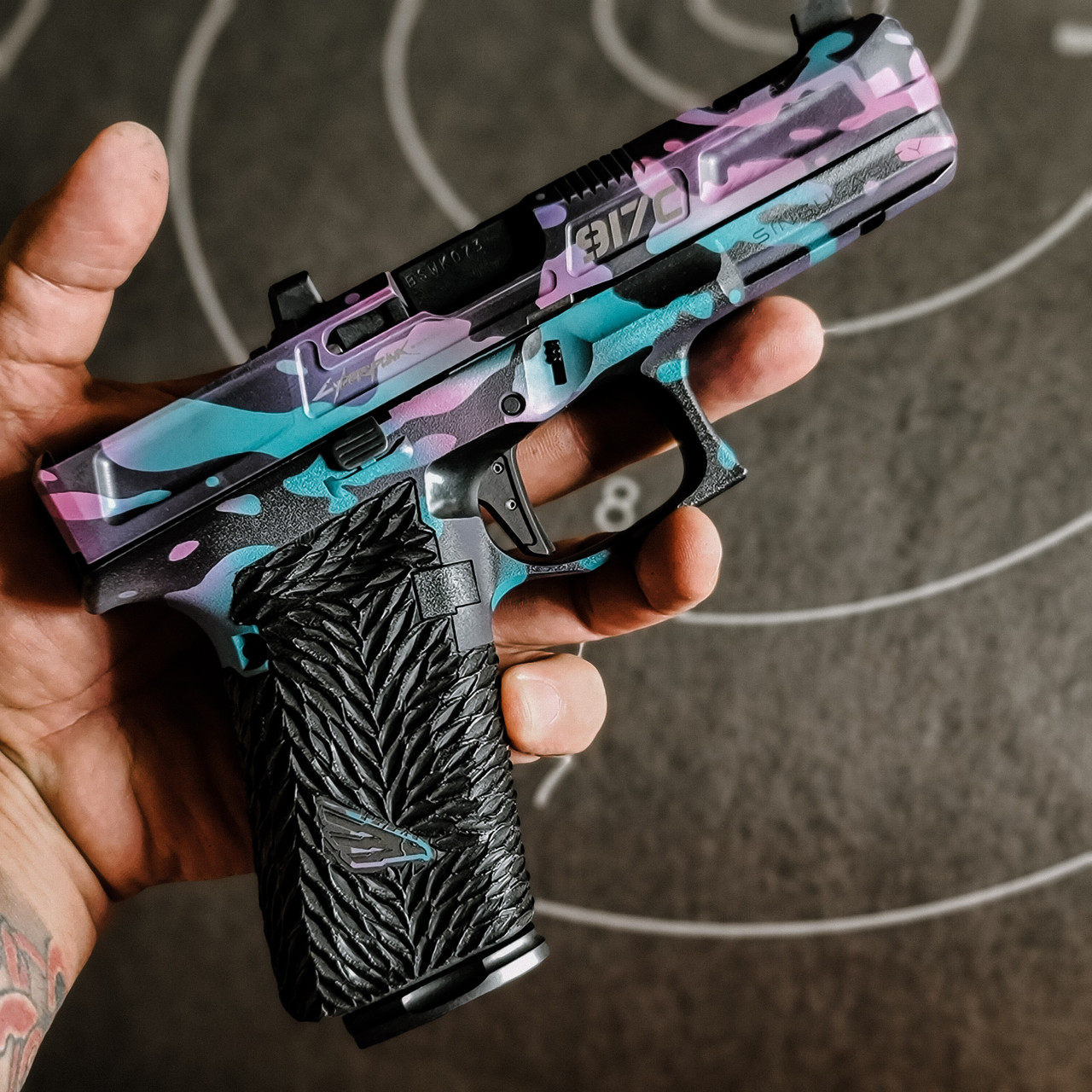 CUSTOM GLOCK G43X CAMO ATOM BUILD