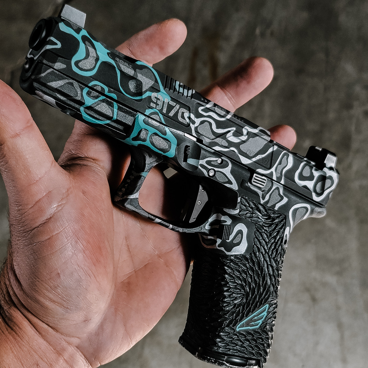 CUSTOM GLOCK G43X CAMO ATOM BUILD