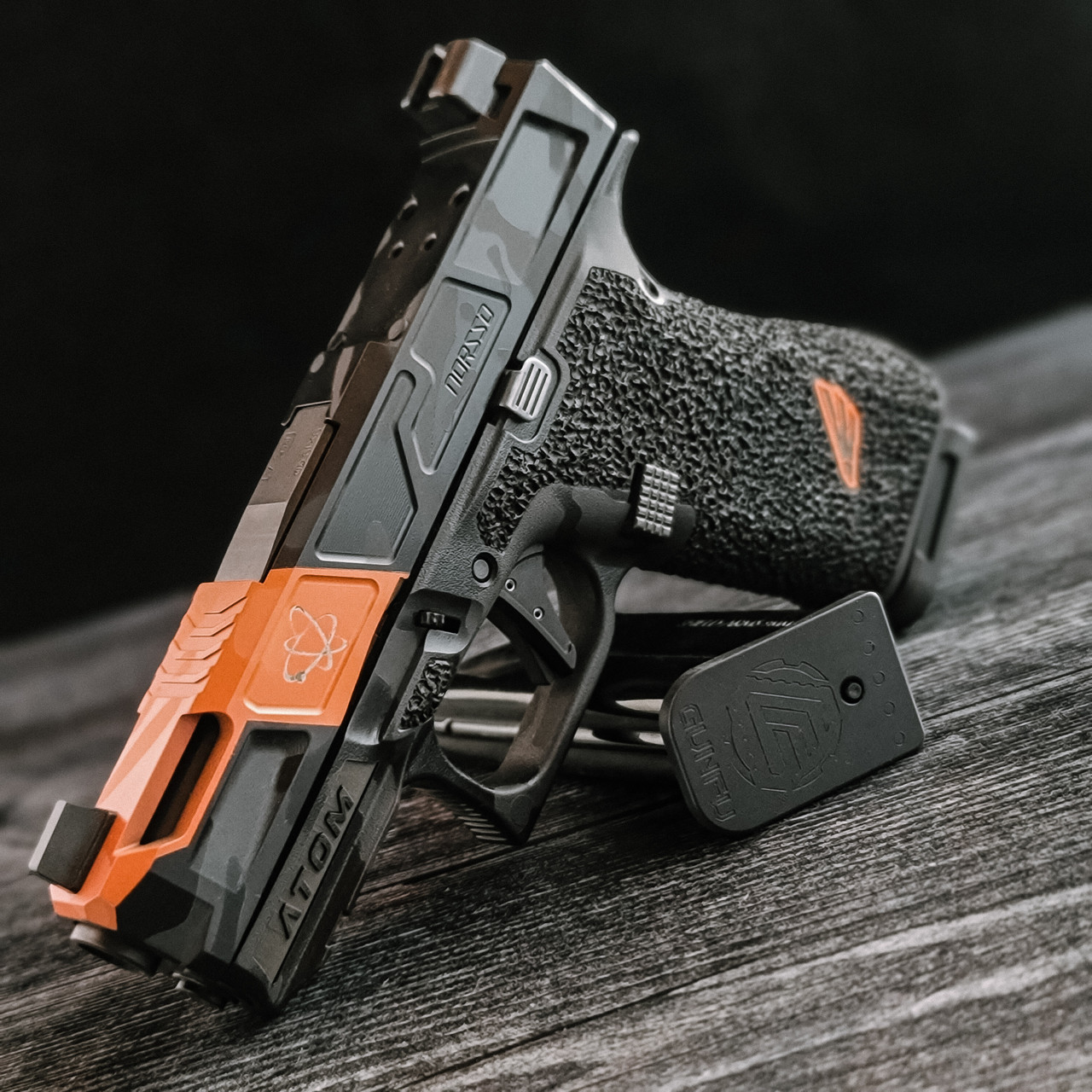GLOCK G43X ORANGE ATOM THEME BUILD