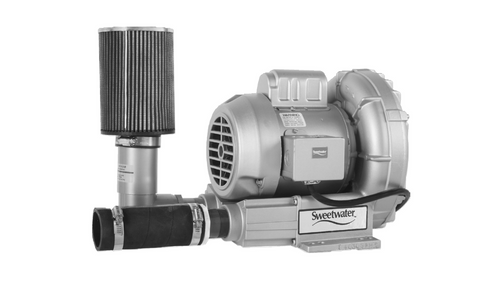 FPZ Regenerative Blower Silencer | Aquaculture Aeration Systems ...