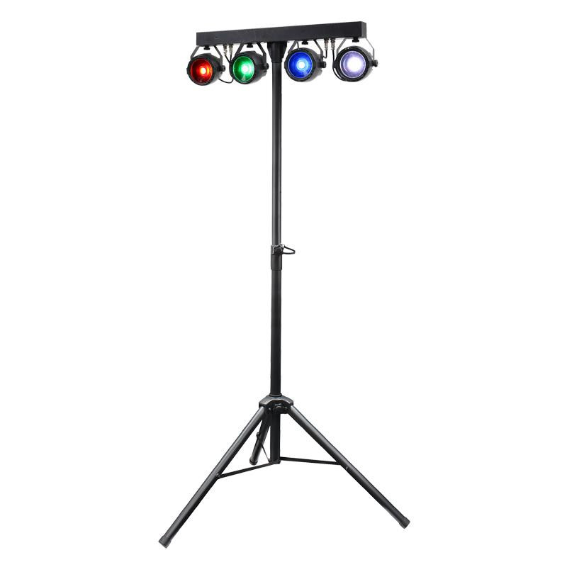 Equinox Micro T Bar RGB COB LED Four Head Lighting System with DMX ...