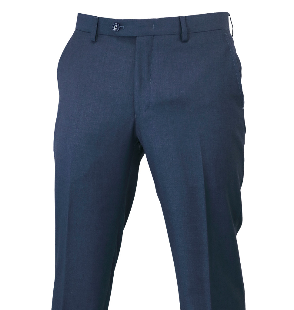 Cornelli Luxury Slacks Modern Fit Heather Blue